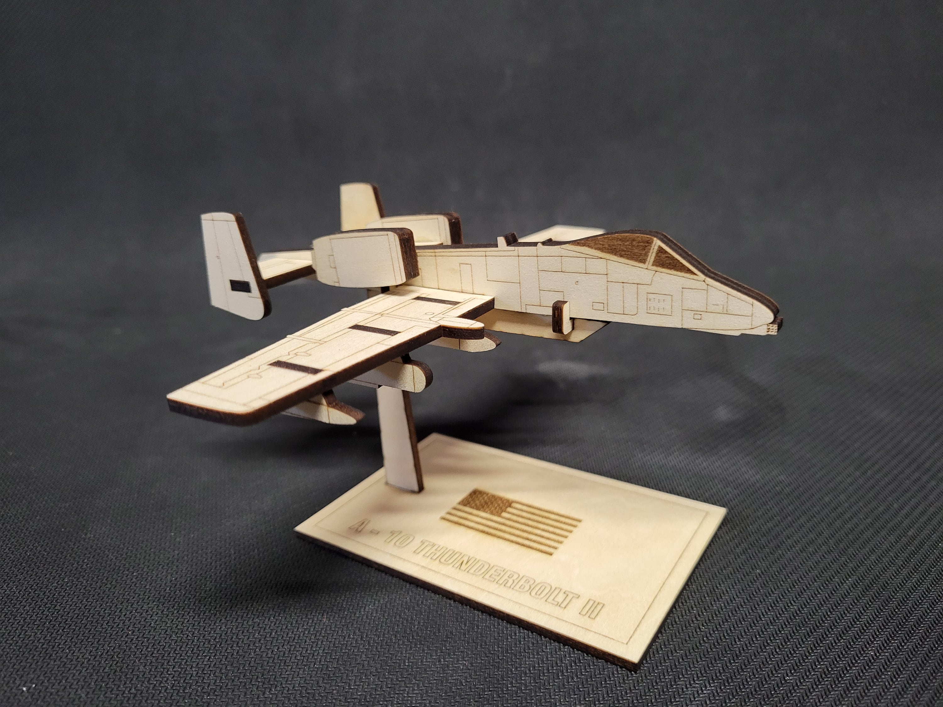 A-10 Warthog Wood Model Kit - Etsy