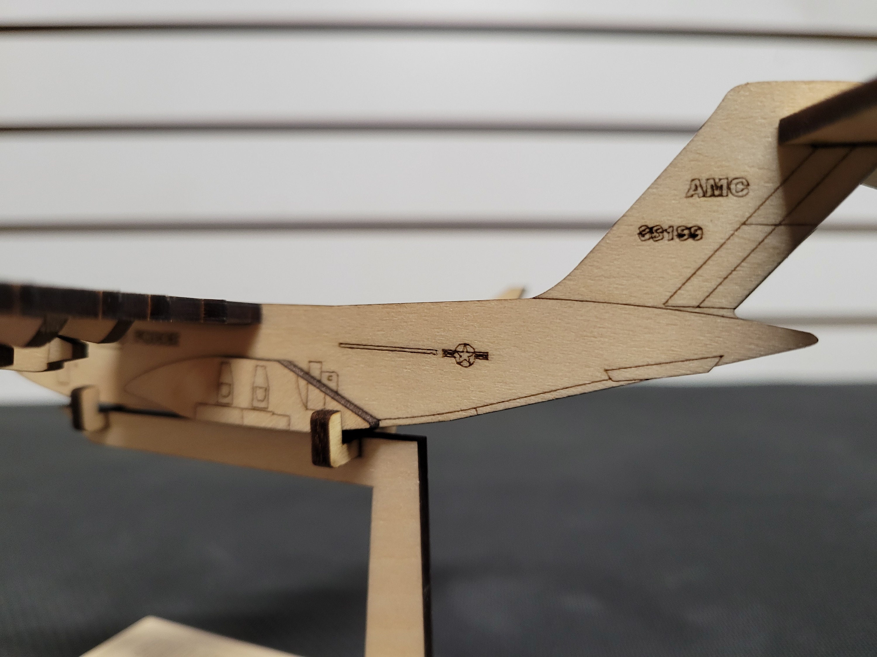 C-17 Globemaster Laser Cut Wooden Model Kit - Etsy
