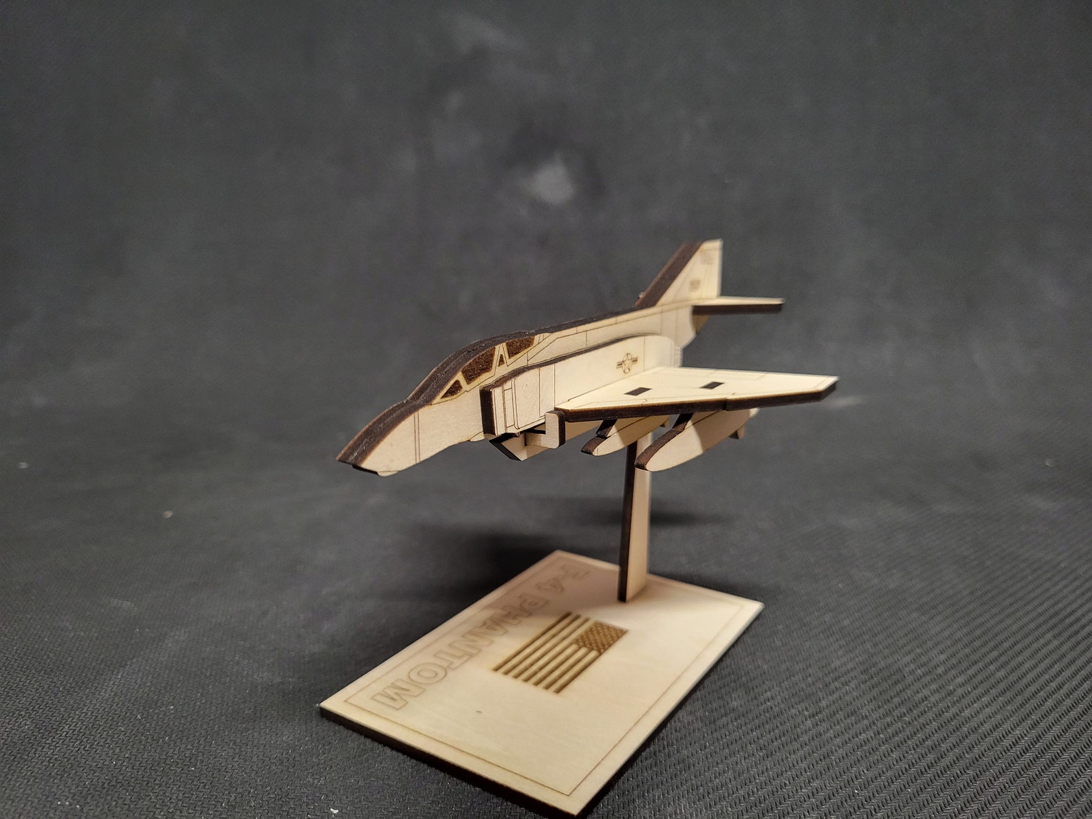 F-4 Phantom Wood Model Kit - Etsy