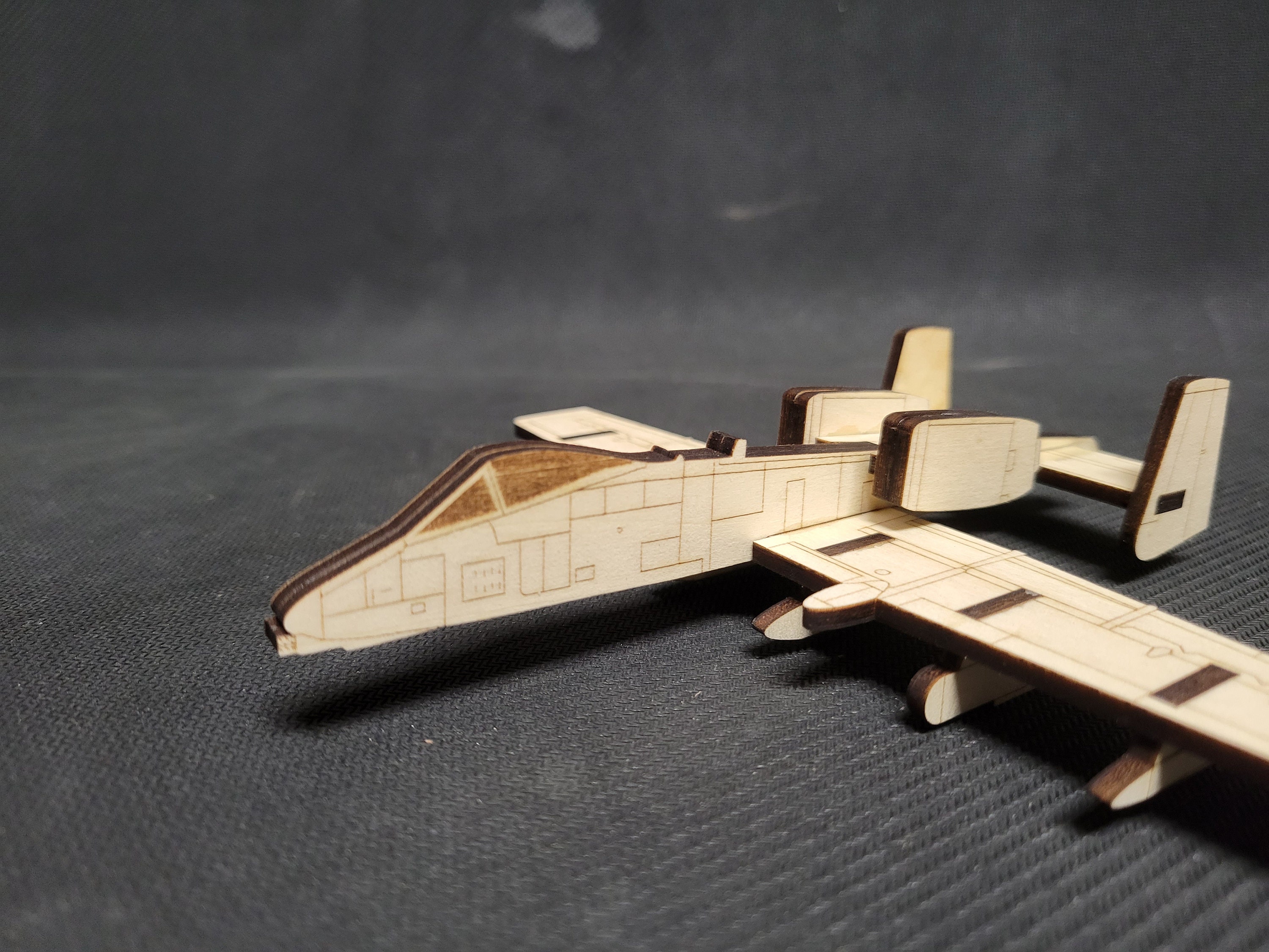 A-10 Warthog Wood Model Kit - Etsy