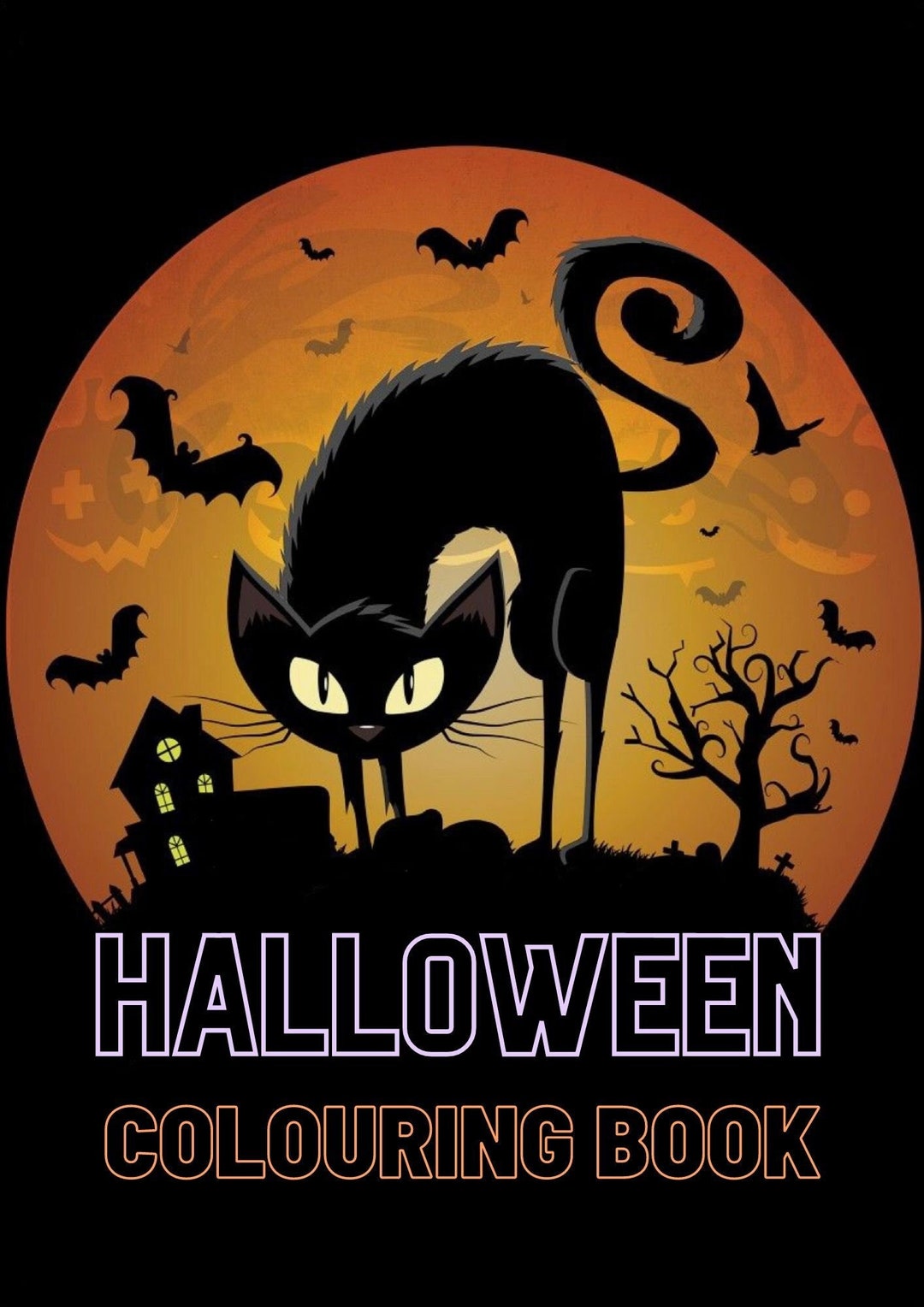 Halloween Monsters Colouring Book spooky Exquisitedownloads - Etsy