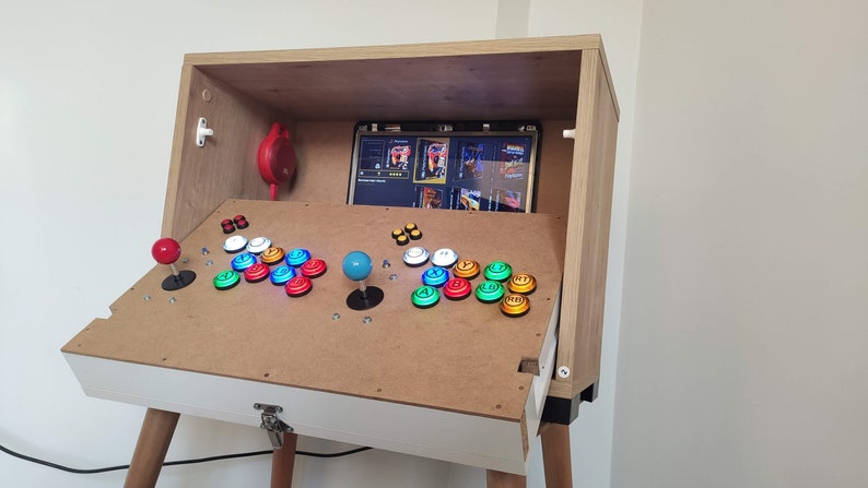 Retro Arcade Game Controller Button Labels Printable - DIGITAL Set of ...