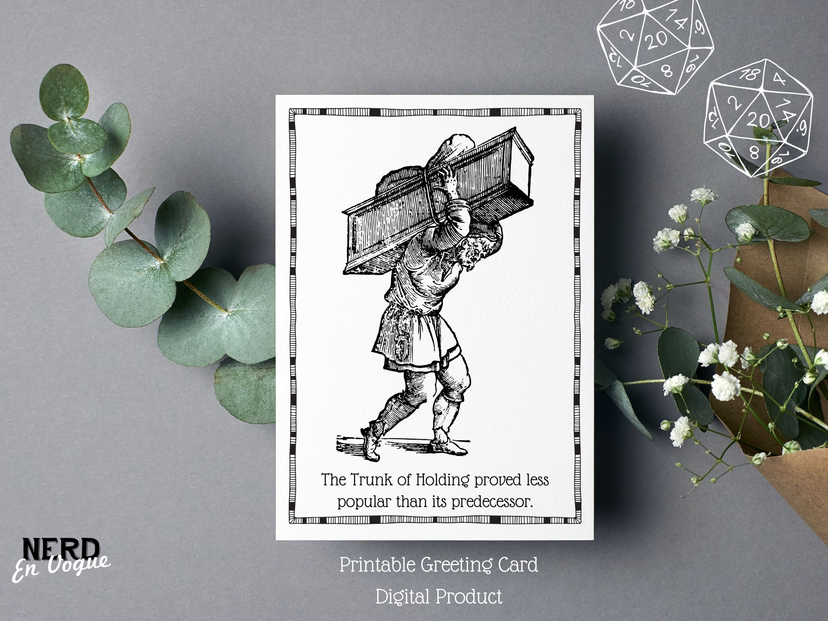 Funny Dnd Card for Dungeon Master Gift Dnd Player Gift Dungeons and ...
