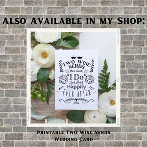 Dnd Wedding Card for a Dnd Couple Gift, RPG Wedding Congratulations ...