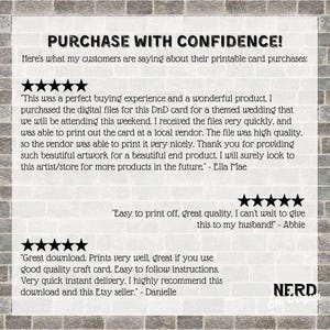 Dnd Baby Announcement Template, Dungeons and Dragons Birth of Baby ...