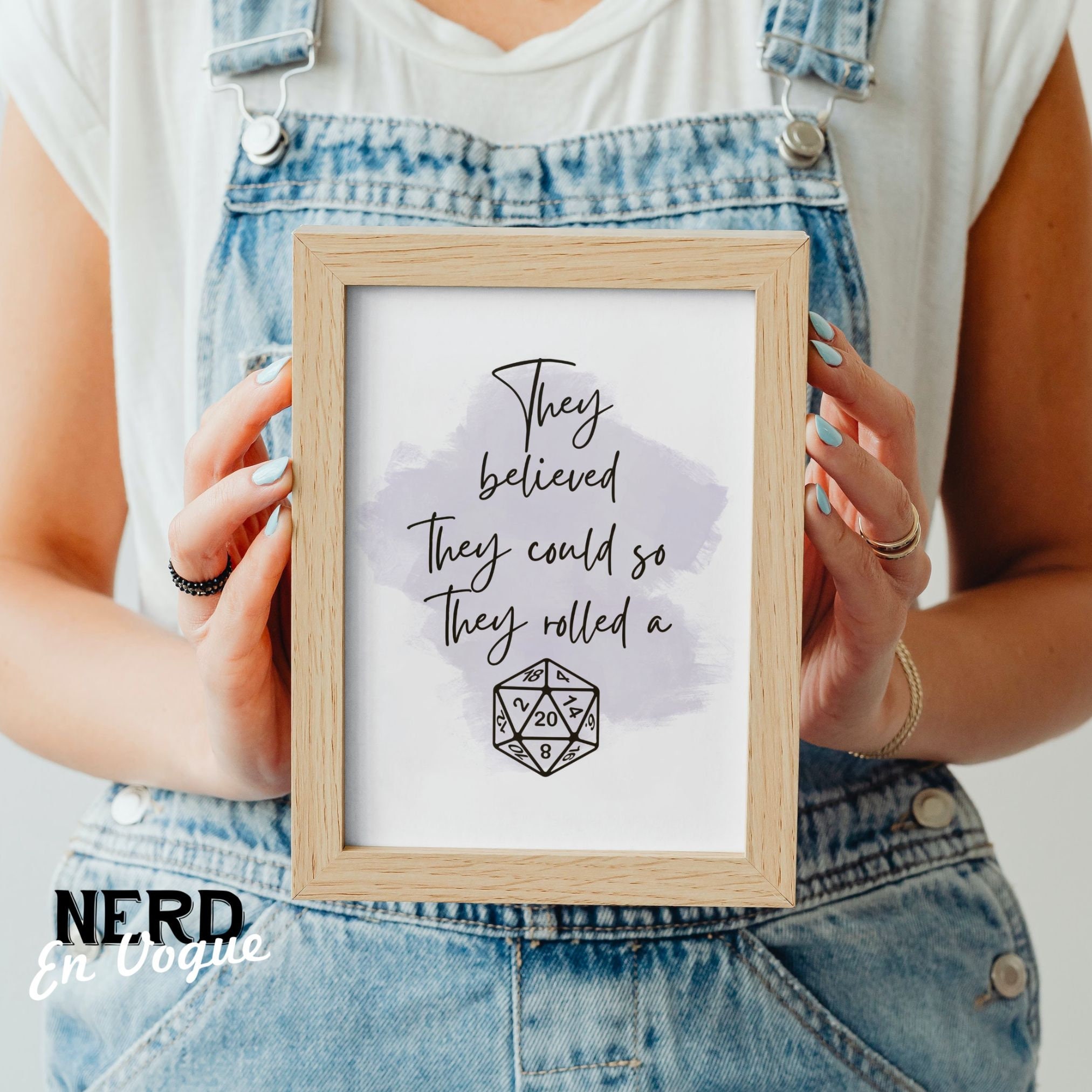 Dnd Poster for DM Gift, Printable Dnd Wall Art for Dnd Office Decor ...