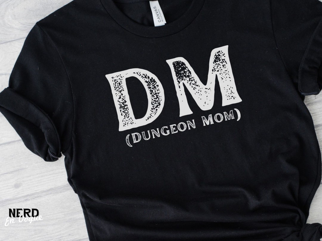 Dnd Mom Shirt for DM Dungeon Mom Dnd T Shirts for Dungeons and Dragons ...