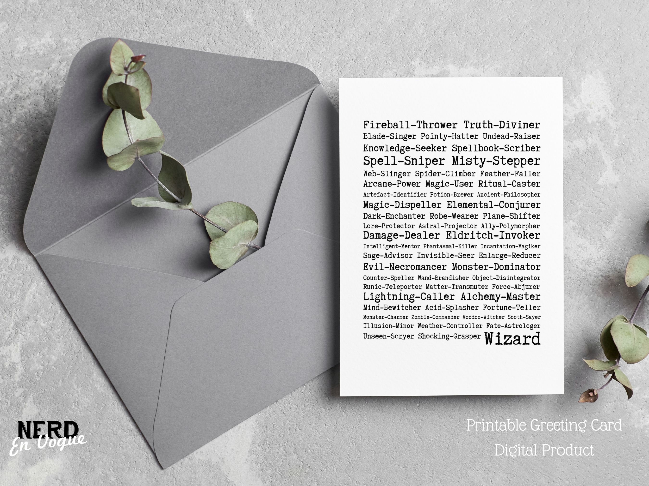 Printable Dnd Birthday Card for Dungeons and Dragons Players - Etsy