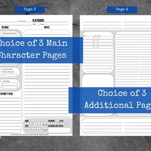 Monster of the Week Character Sheet for the RPG MOTW Hunter - Etsy