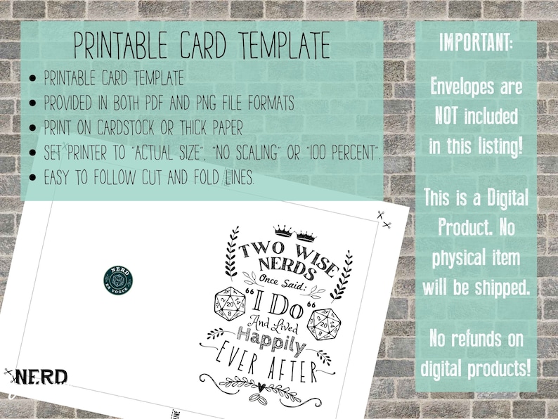 Dnd Card for a Dnd Wedding Card Dnd Couple Gift RPG Wedding - Etsy Canada