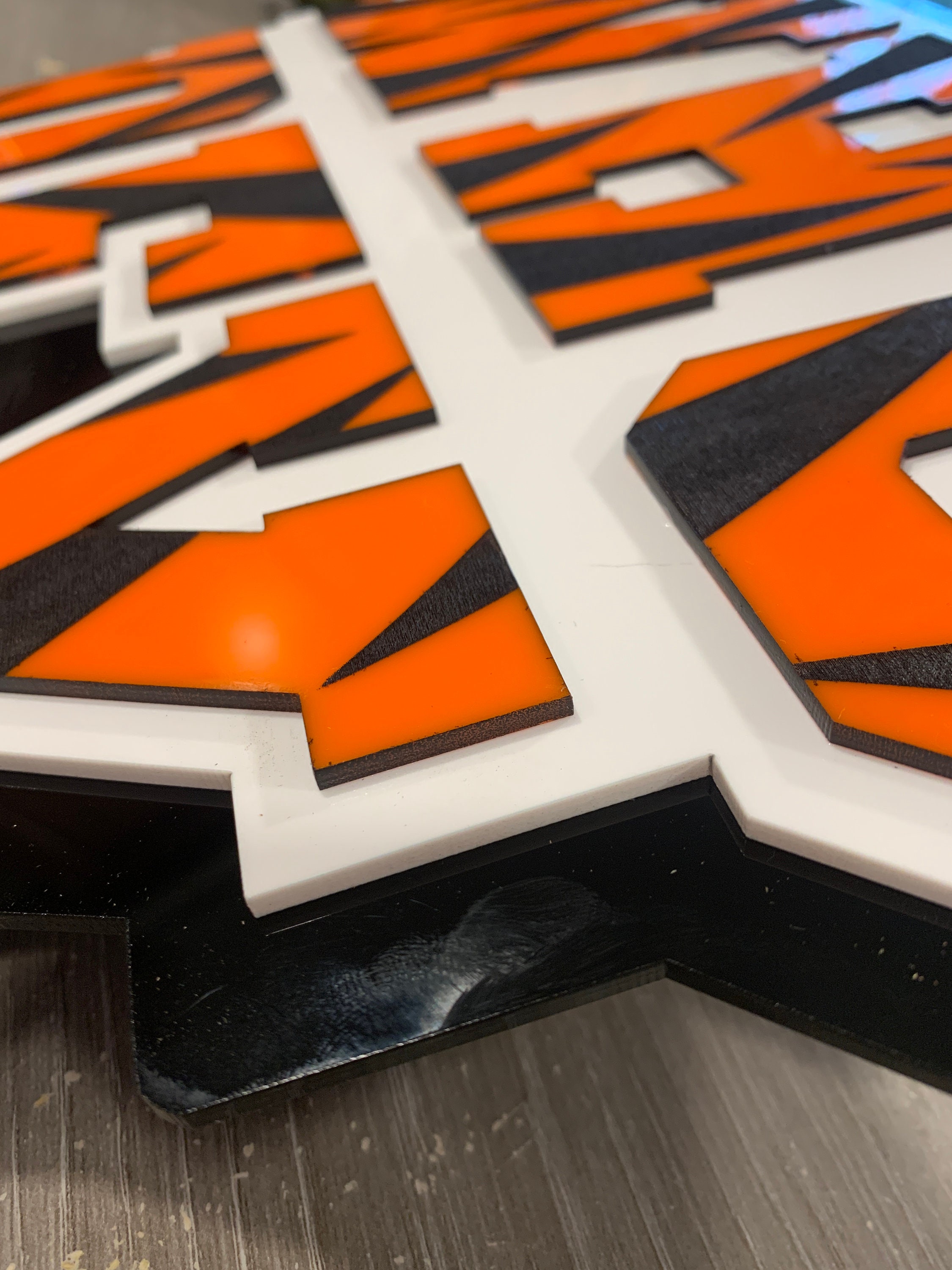 Bengals Inspired WHO DEY Sign Cincinnati Bengals Football Sign Father's ...