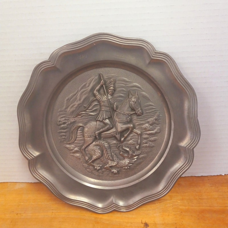 Pewter Plate - Etsy
