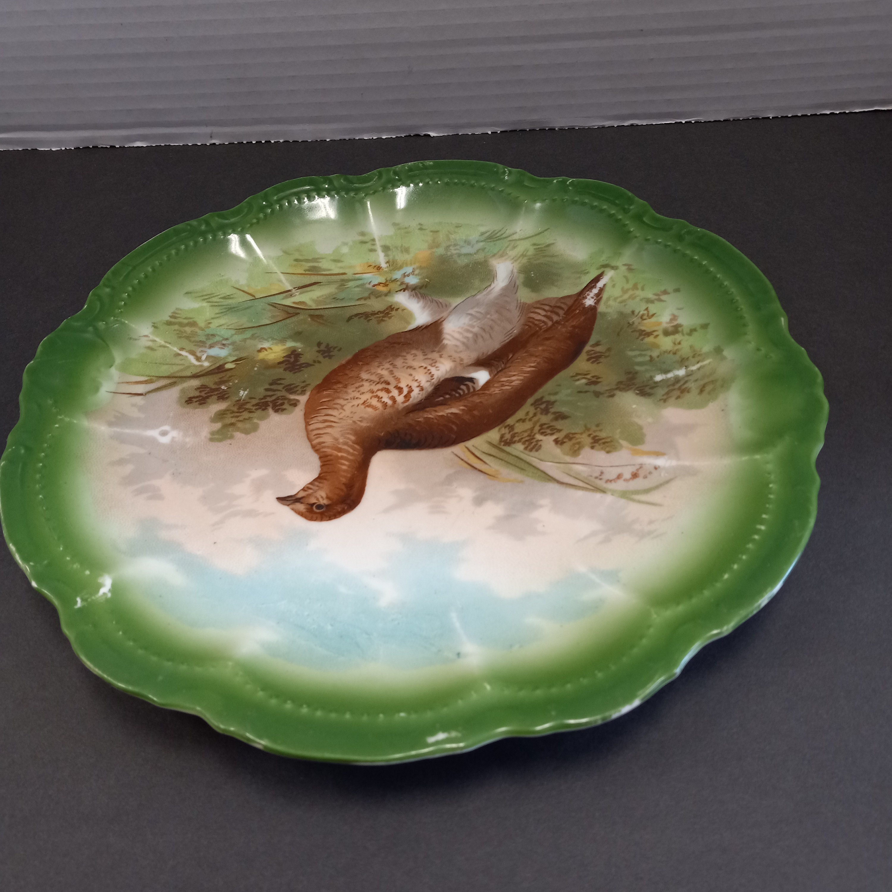 Antique PM Bavaria Plate Quail Plate With Quail Wall Plate - Etsy