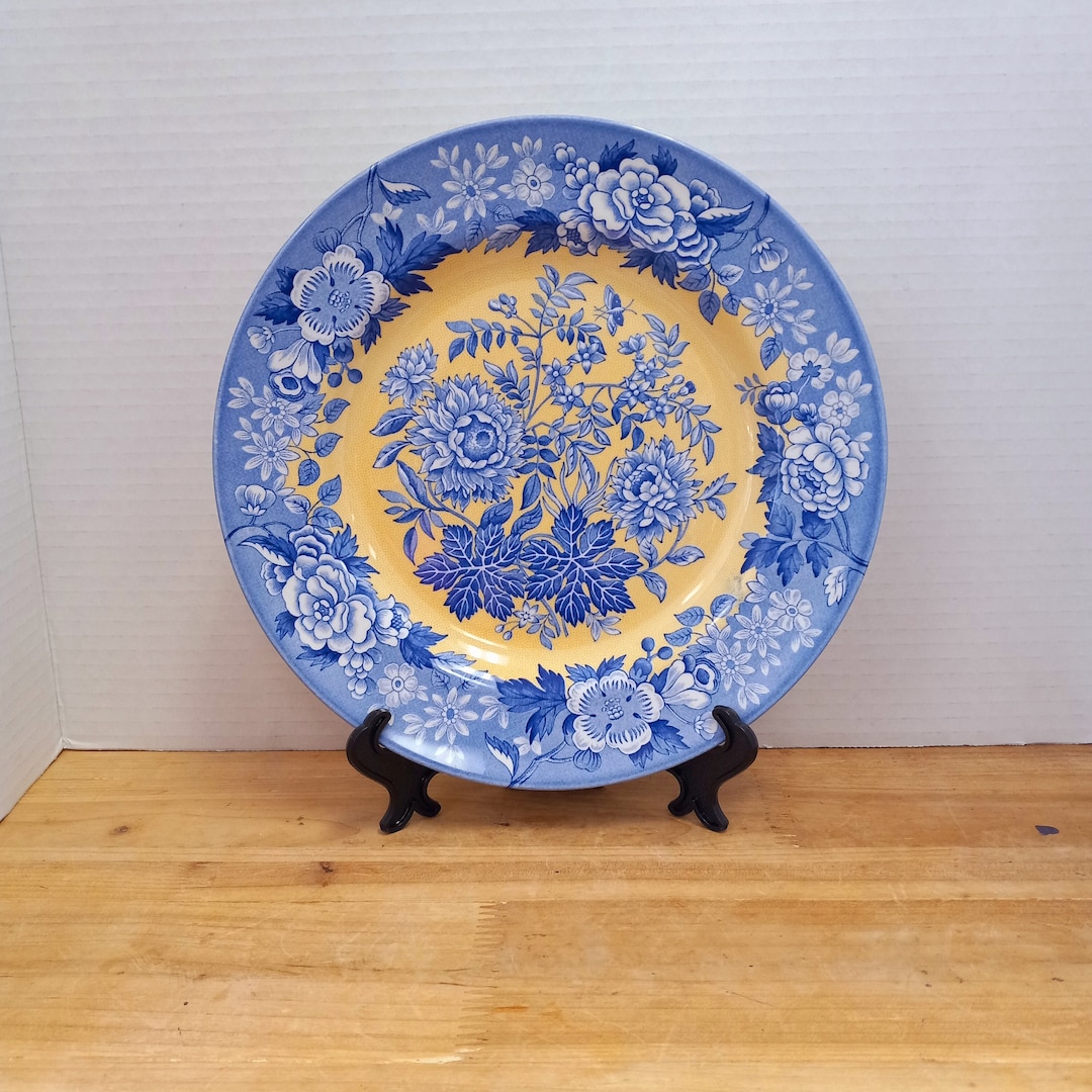 Spode Blue Room Jasmine Luncheon Plate, Spode Blue Room Jasmine Display ...