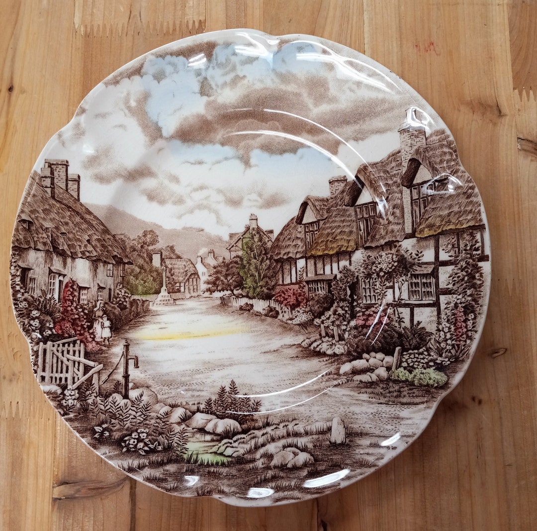 Johnson Brothers Olde English Countryside Dinner Plate, Olde English ...