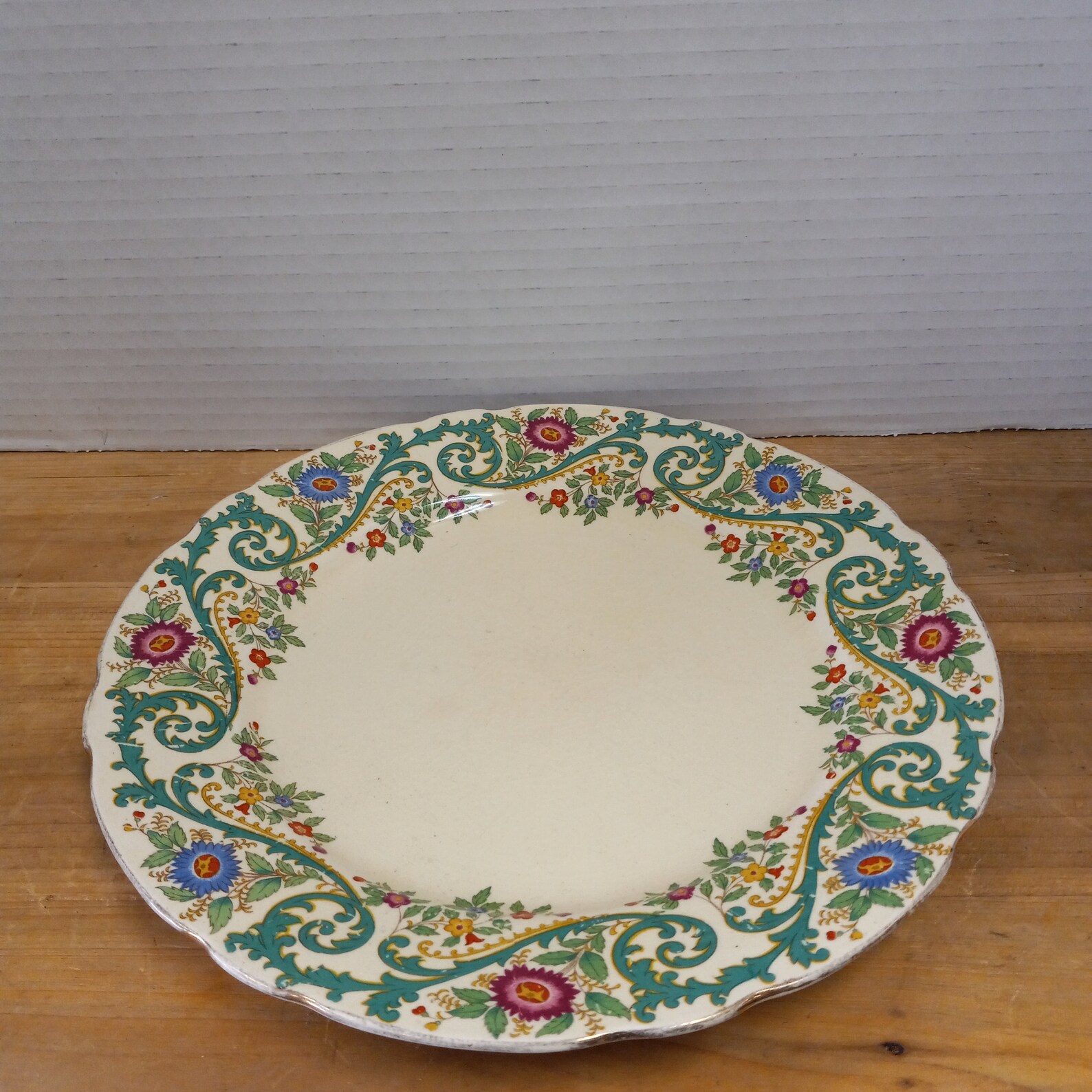 Vintage Royal Cauldon Evesham Plate: 9.2" Floral Shabby Chic Decor - Etsy