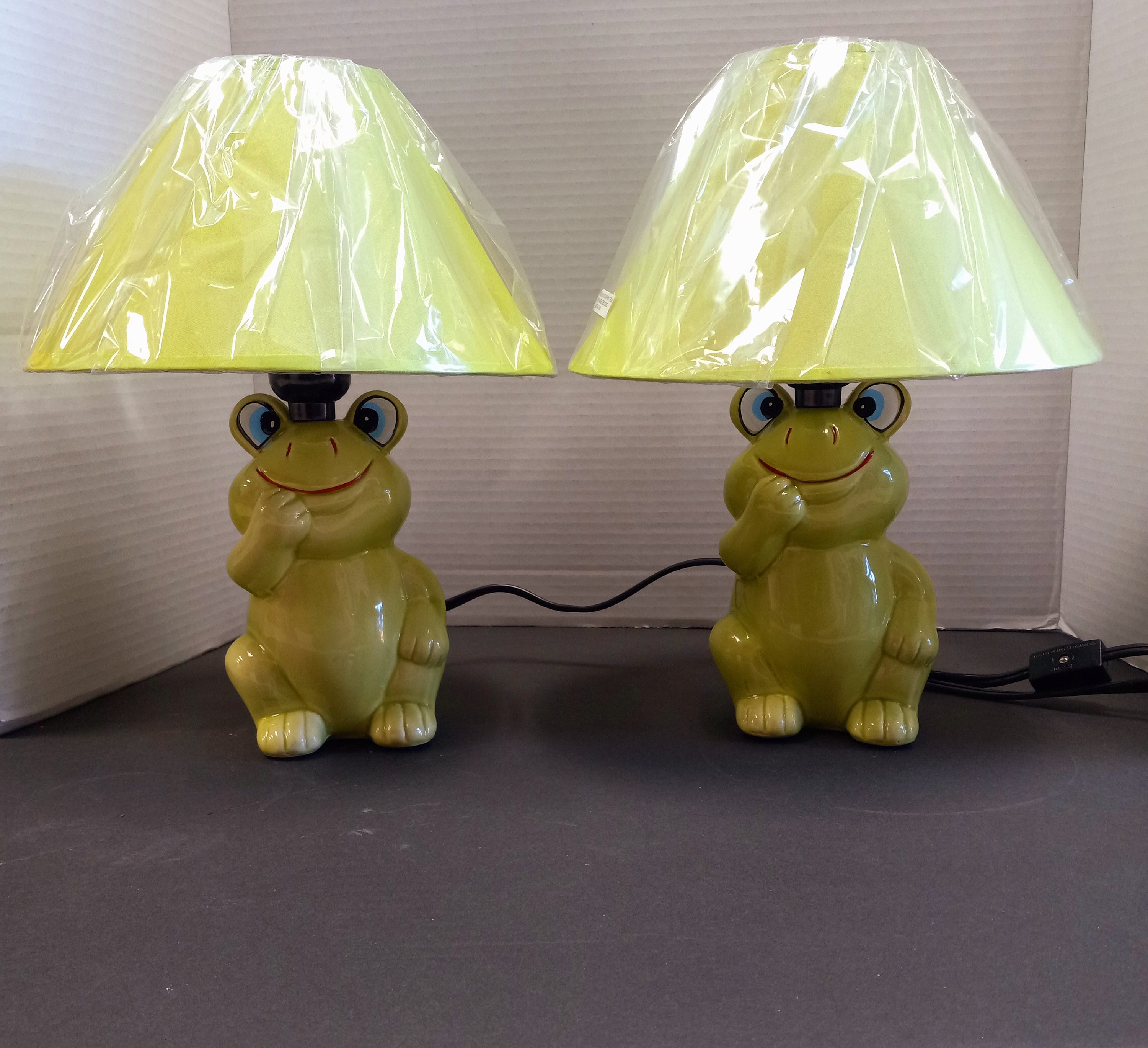 Pair Frog Lamps, 2 Leap Frog Lamps, Kids Lamps Frog, Pair Nursery Lamps, Frog, Game Room Lamp - Etsy