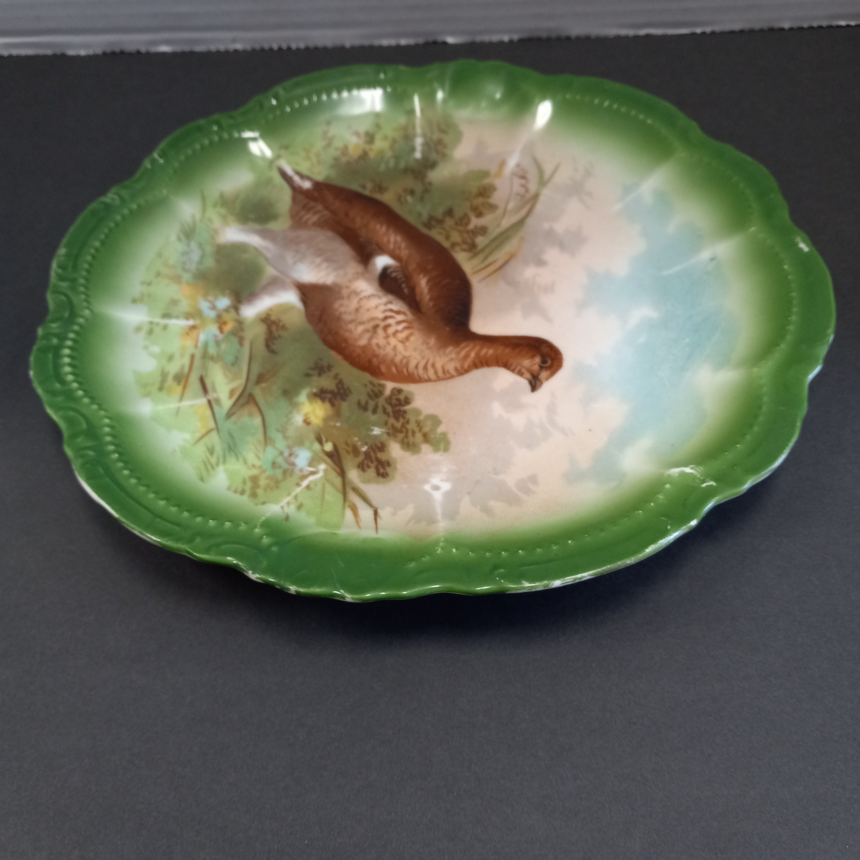 Antique PM Bavaria Plate Quail Plate With Quail Wall Plate - Etsy