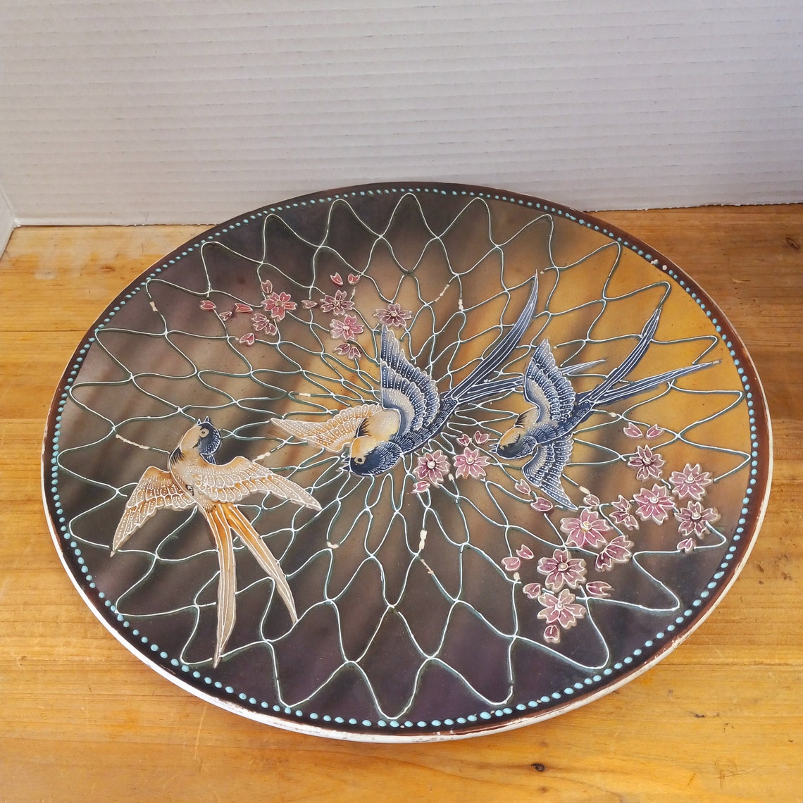 Rare Antique Royal Nippon Nishiki Display Plate Birds and - Etsy