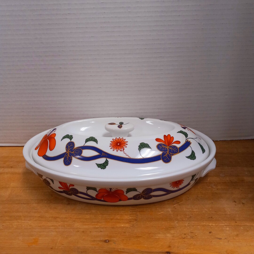 Vintage Casserole by Royal Worcester Grainger Imari Pattern, 1979 Royal ...