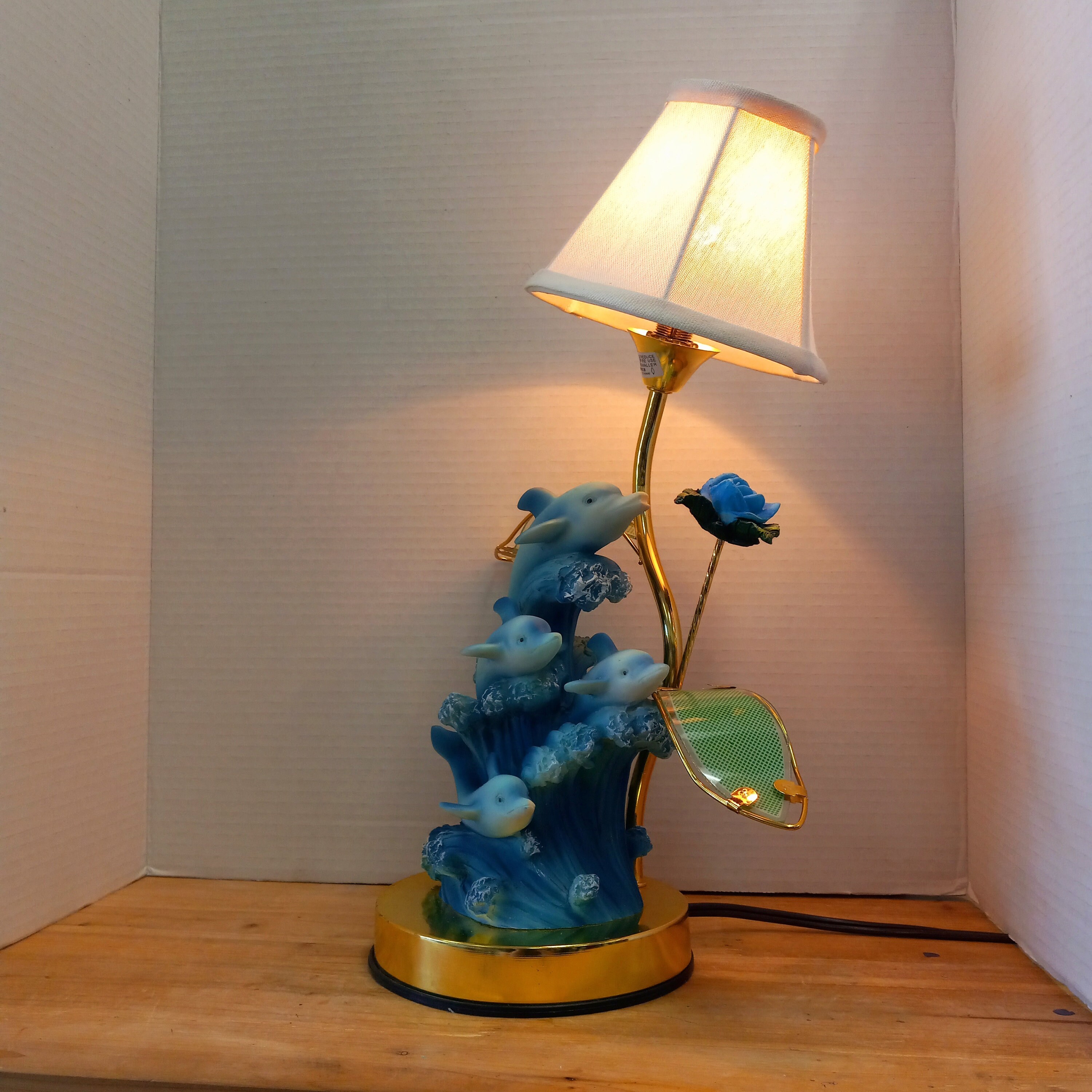 Dolphins Lamp Touch Me Style 3D Dolphin Lamp and Shade - Etsy