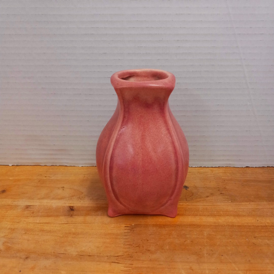 Antique Hull Pottery Pink Vase Antique Hull Pottery - Etsy