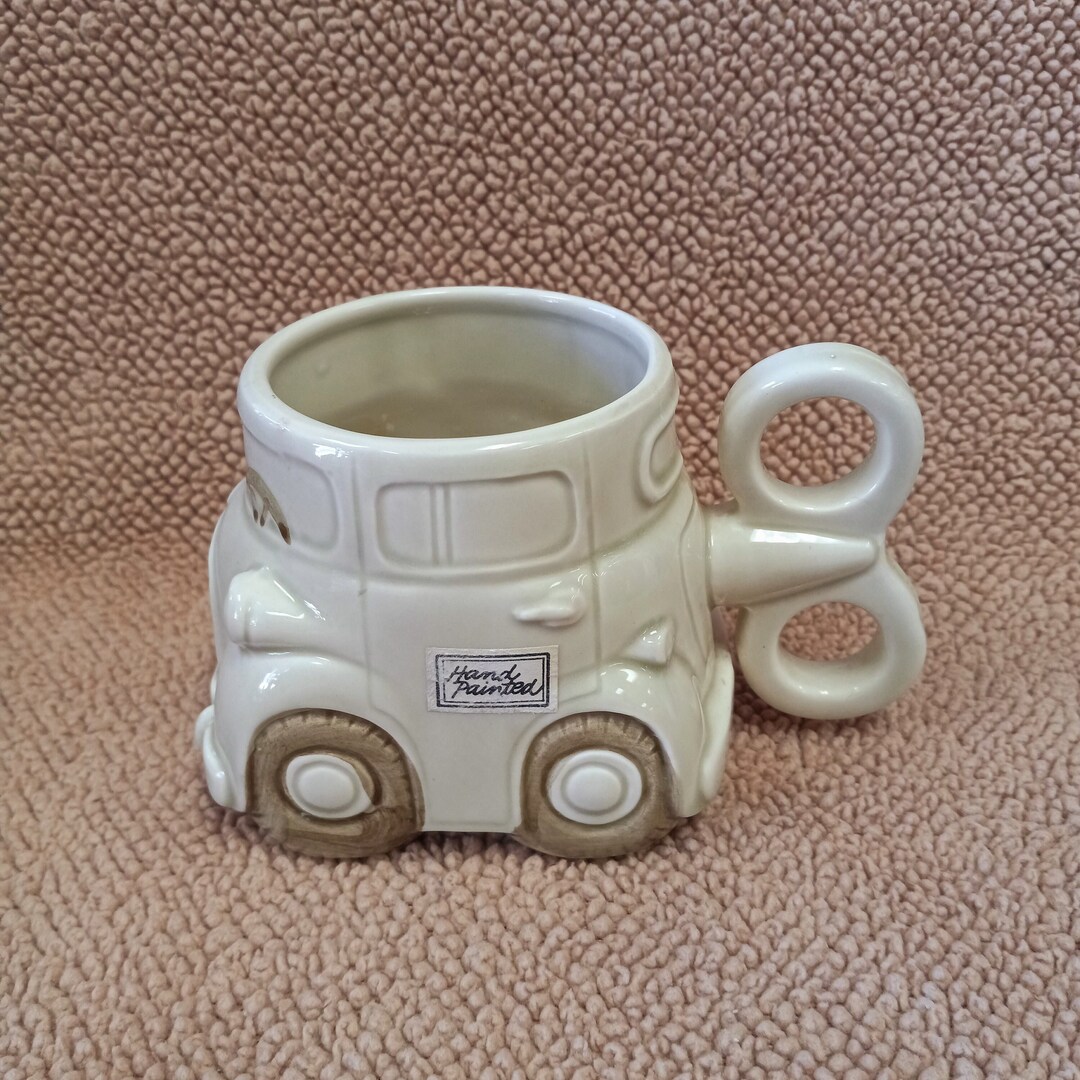 Fitz & Floyd Wind up Toy Car Mug, Fitz and Floyd Car Coffee Cup ...