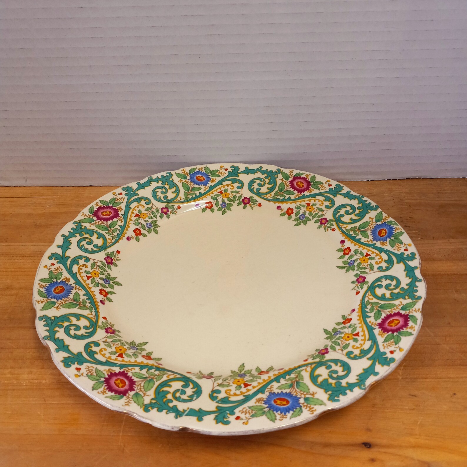 Vintage Royal Cauldon Evesham Plate: 9.2" Floral Shabby Chic Decor - Etsy