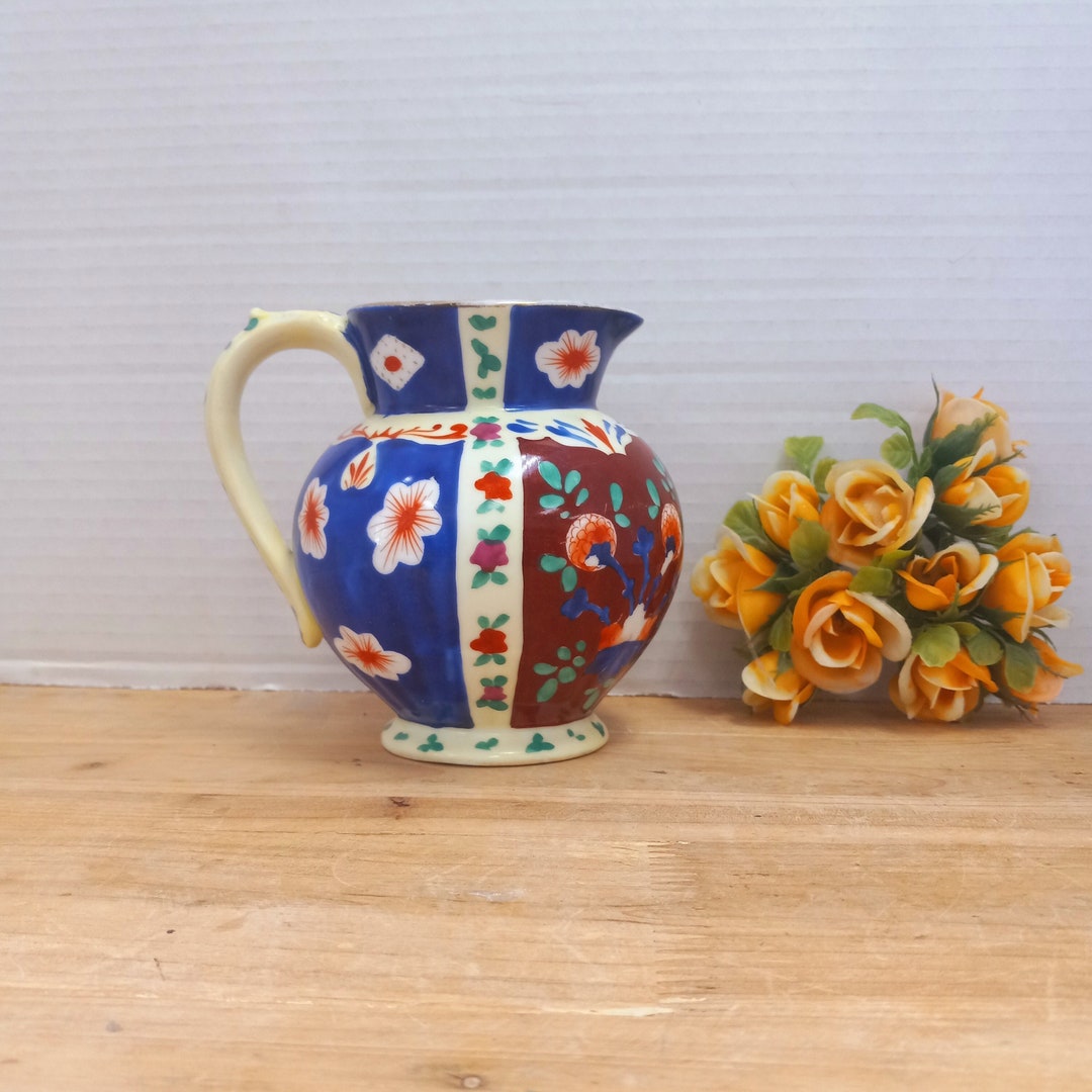 Antique Royal Vienna Pitcher Imari Style, Imari Style Pitcher ...