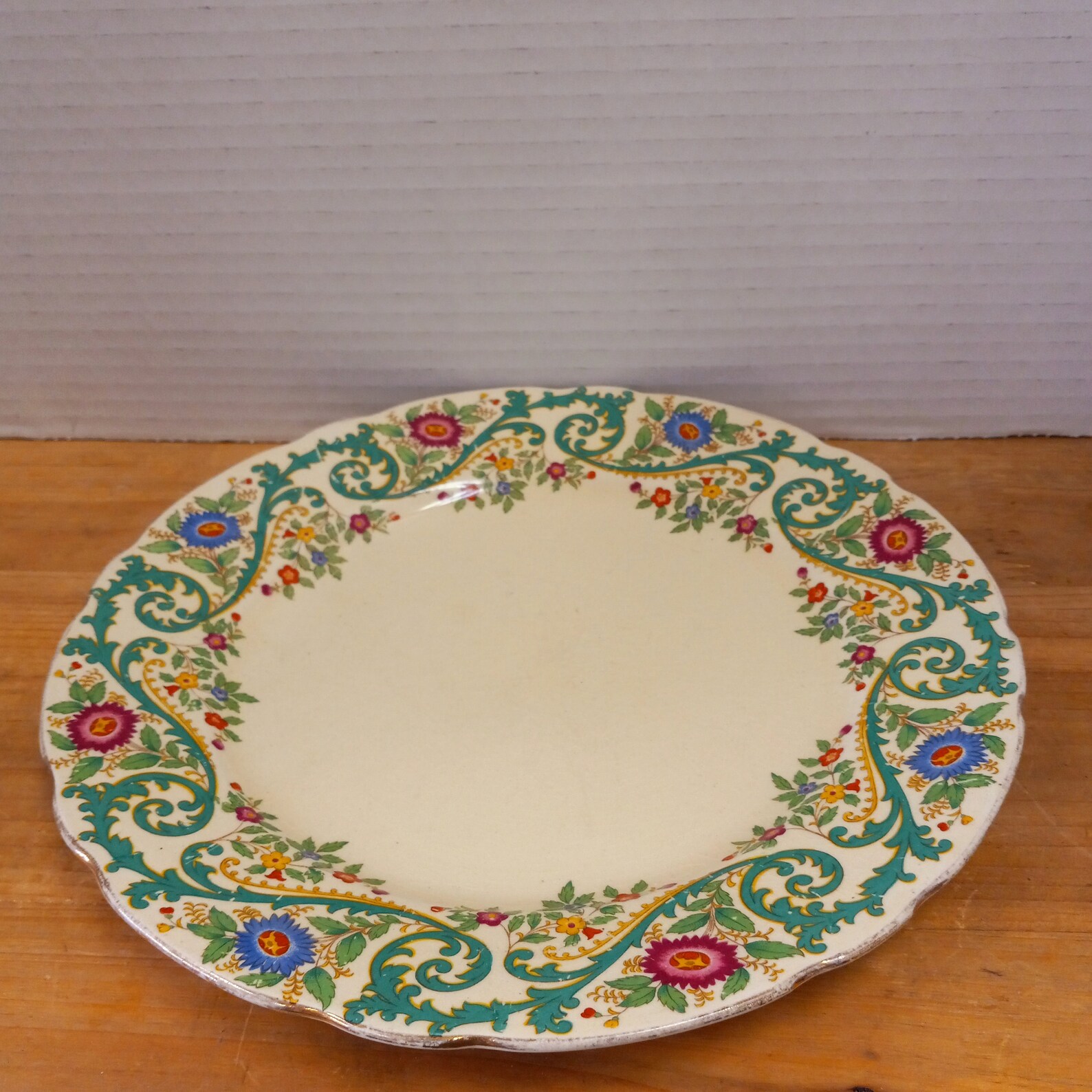Vintage Royal Cauldon Evesham Plate: 9.2" Floral Shabby Chic Decor - Etsy