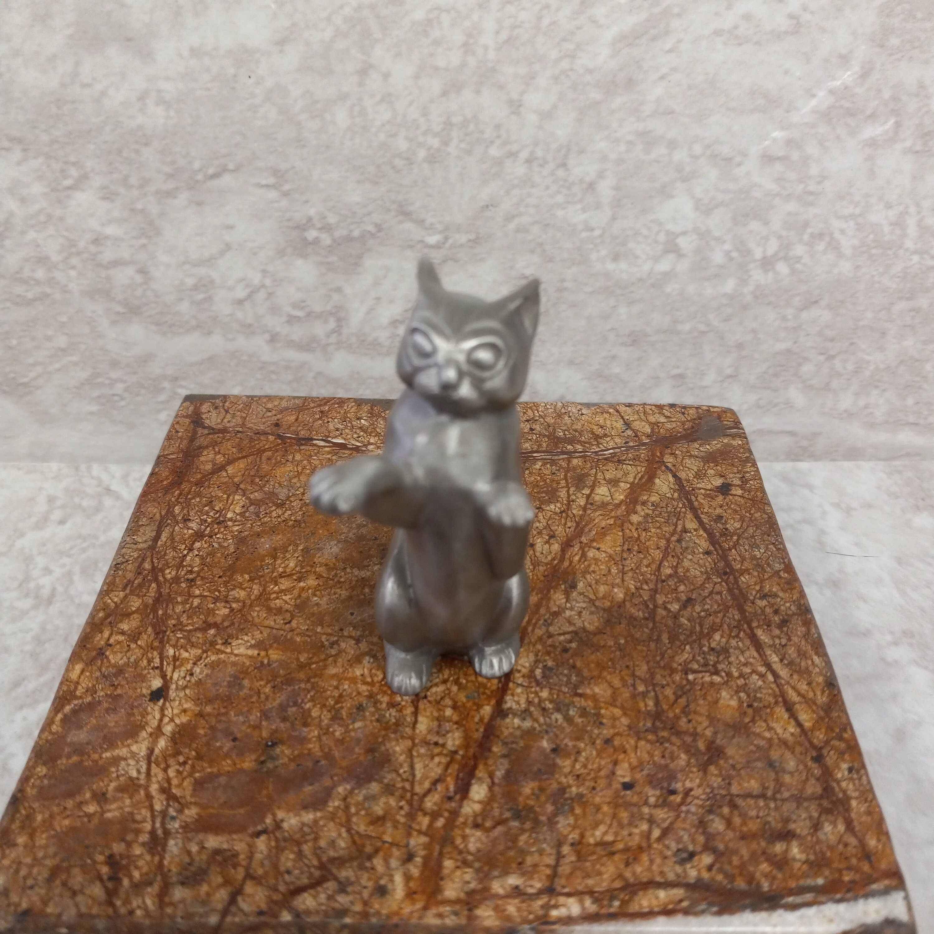Selangor Pewter Cat Figurine, Cat Collection, Pewter Cat Figurine ...