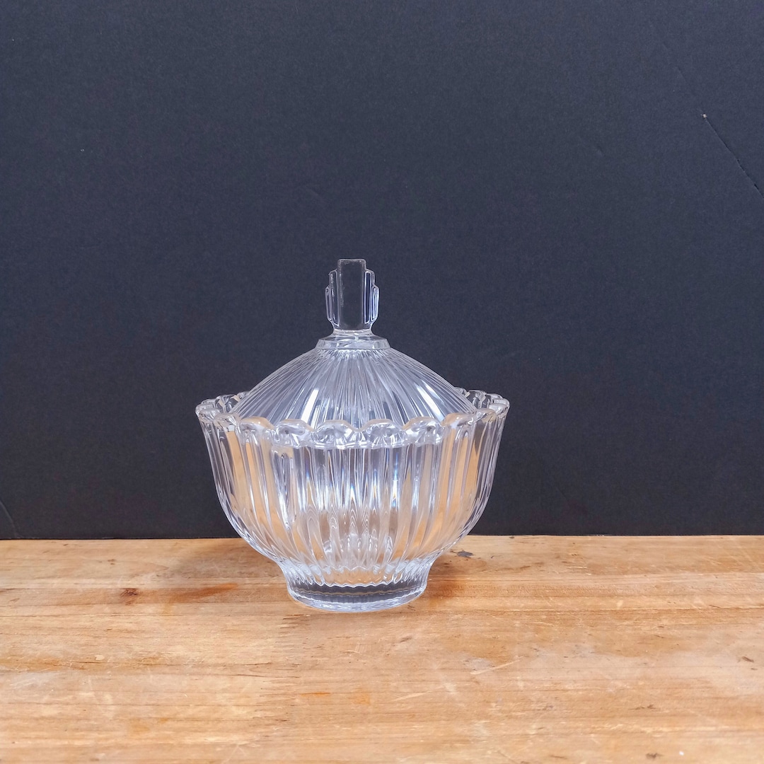 Mikasa Royal Suite Glass Sugar Bowl, Mikasa Royal Suite Glass Candy ...