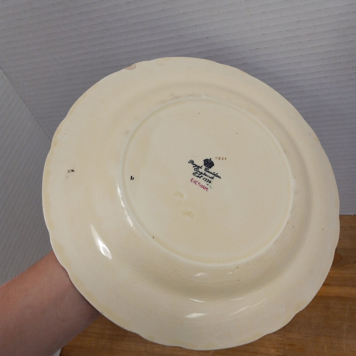 Vintage Royal Cauldon Evesham Plate: 9.2" Floral Shabby Chic Decor - Etsy