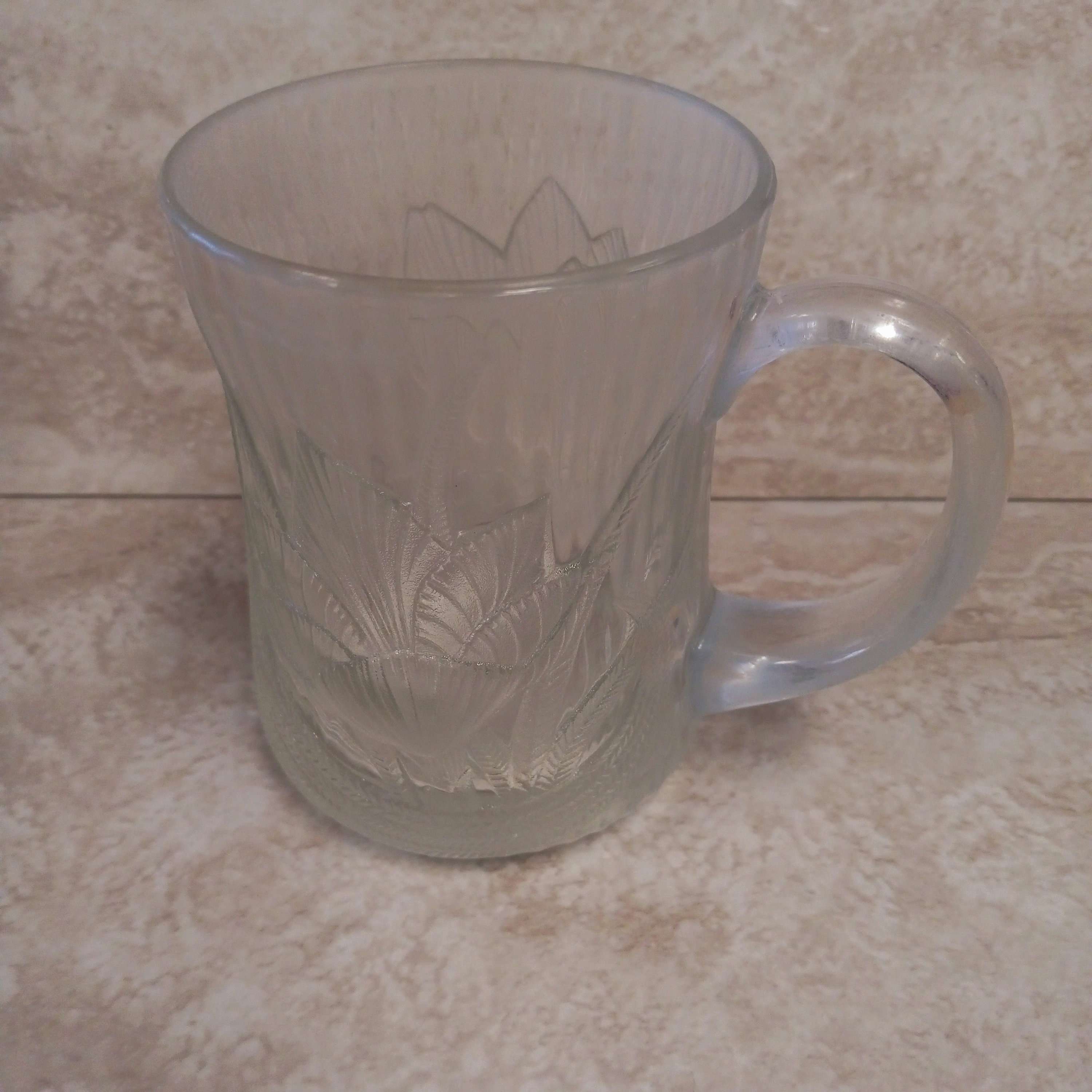 Arcoroc France Crocus Mug: Vintage Tempered Glass Coffee Mug - Etsy