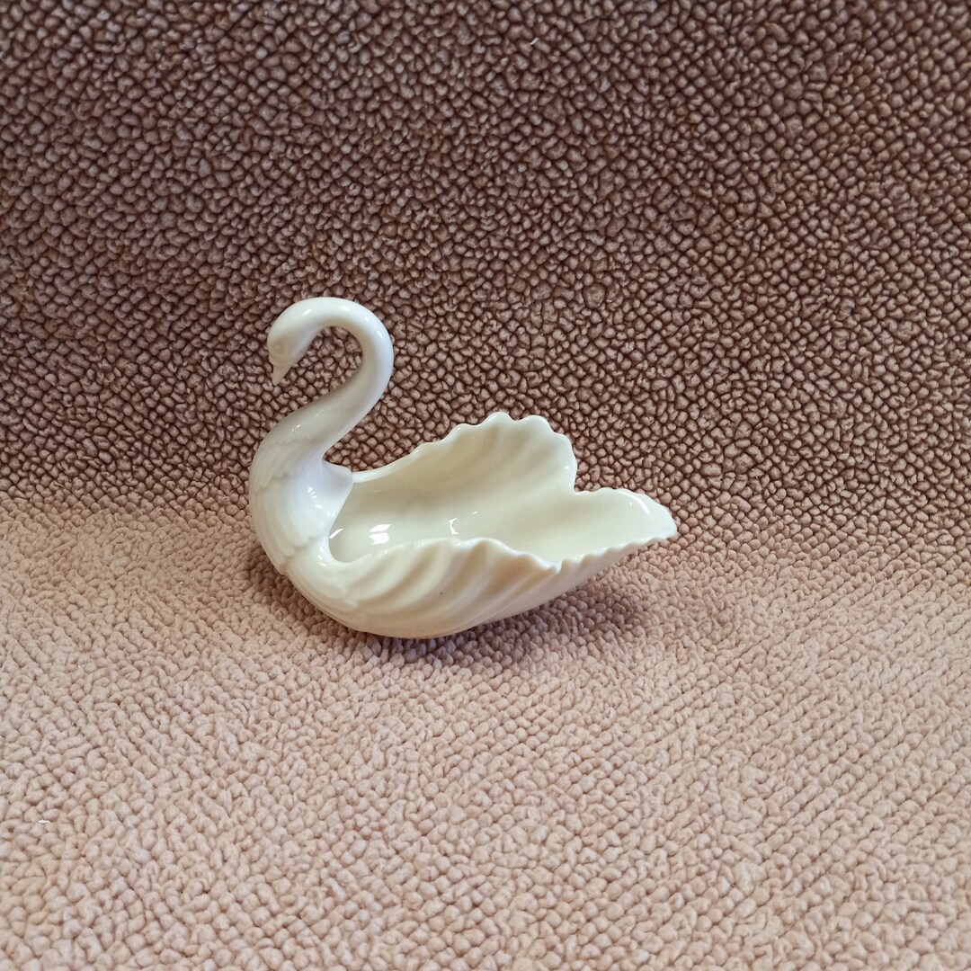 Lenox Swan Dish Large, Lenox Porcelain Swan Trinket Dish, Lenox Swan ...