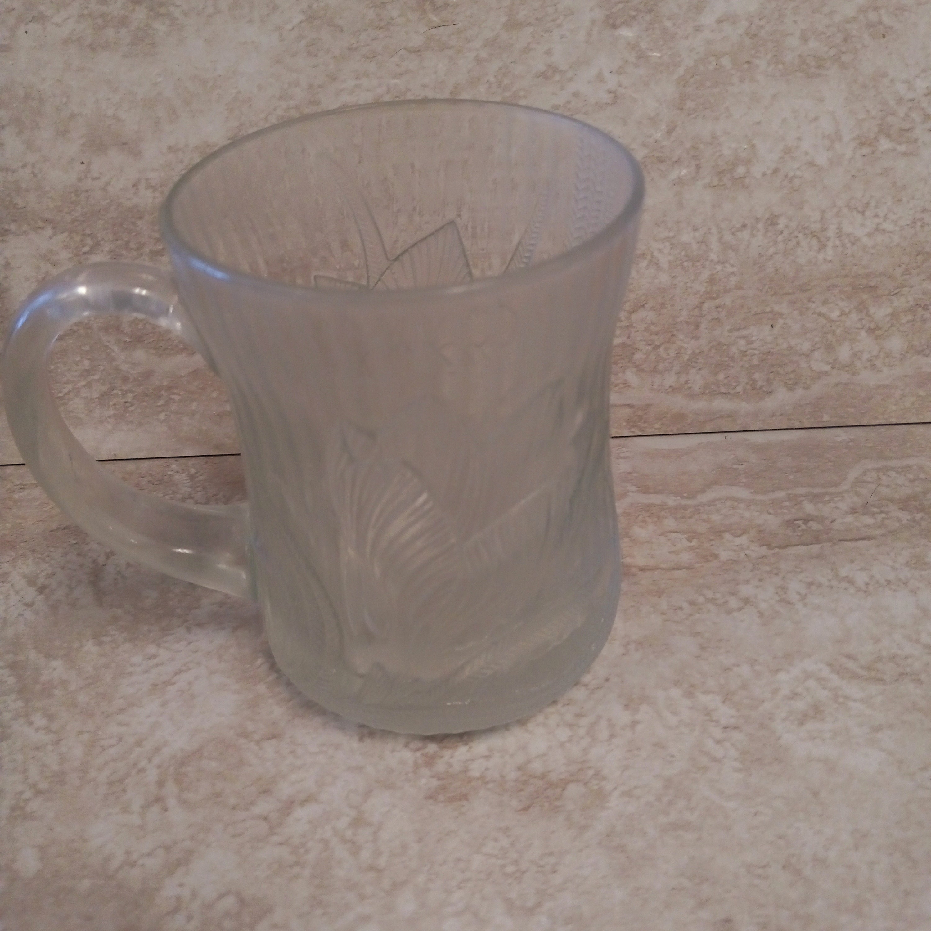 Arcoroc France Crocus Mug: Vintage Tempered Glass Coffee Mug - Etsy