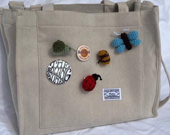 Bug Knitting Pattern for Kids Brooch or Toy. Amigurumi Cute Beetle ...