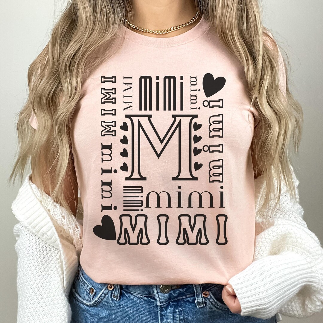 Mimi Tshirt Gift for Mimi Cute Shirt for Mimi Pregnancy - Etsy