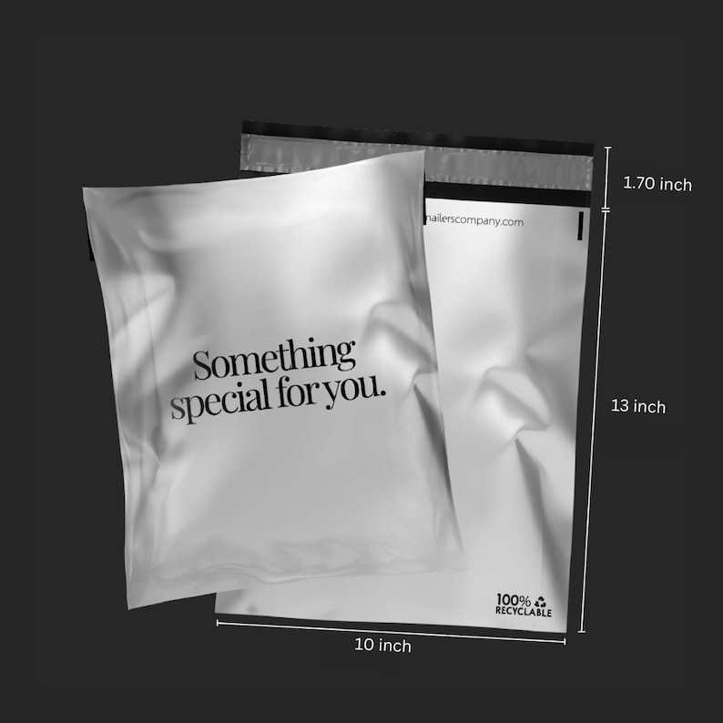 Metallic Poly Mailers 10x13" - "something Special" Shipping Bags - Etsy