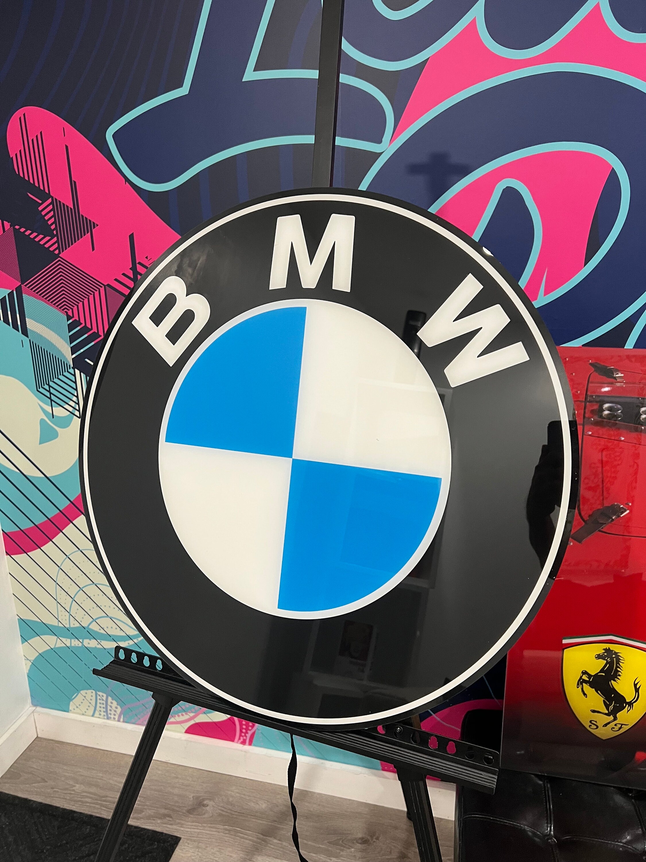 Garage Decor, Man Cave Decor, German Cars, Indoor/outdoor Aluminum 24 ...