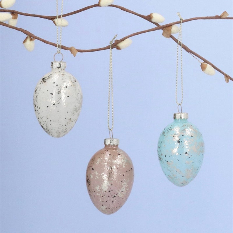 Glass Easter Eggs - Etsy