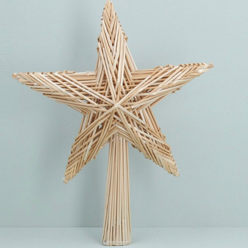 Wood Star Tree Topper - Etsy