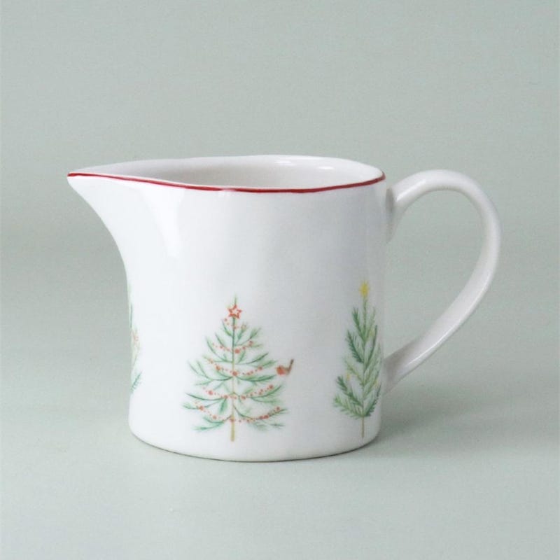 Red Christmas Jug - Etsy UK