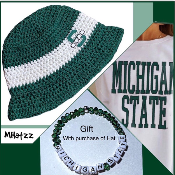 Michigan State Bucket Hat - Etsy