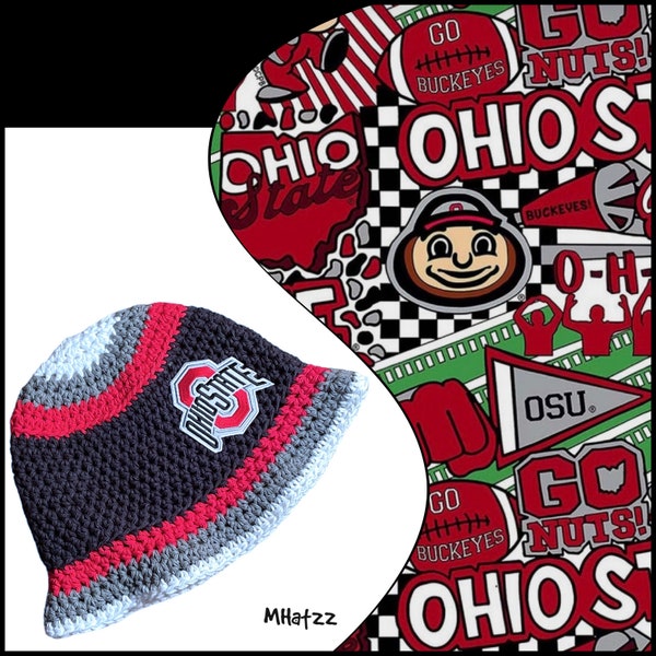 Ohio State Bucket Hat - Etsy