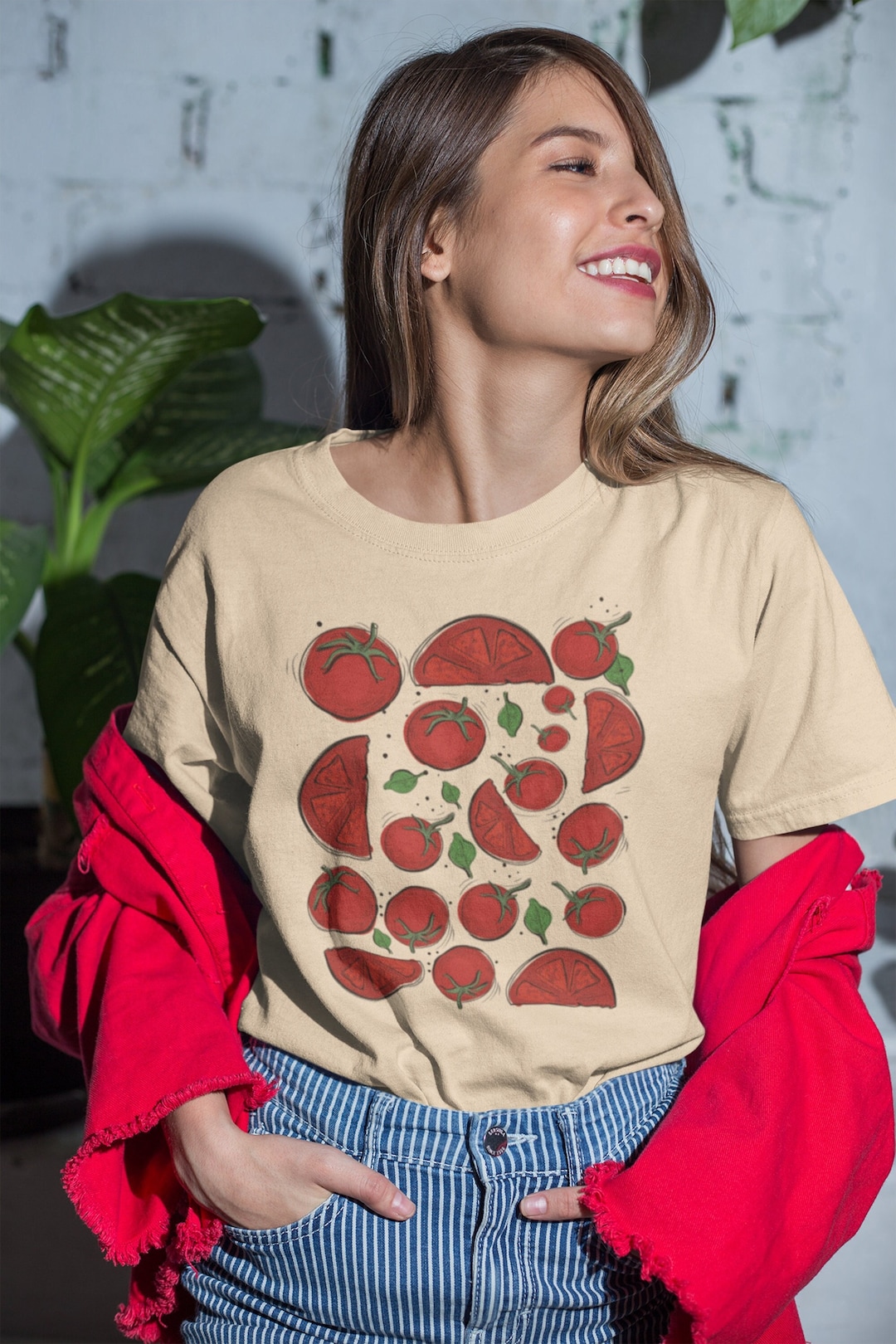 Tomato Shirt, Graphic Tee, Vegetable Shirt, Clothing Foodie, Gardening ...