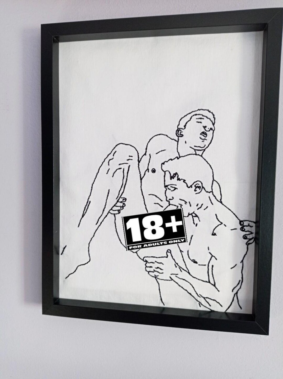Schwule Queere Kunst Lgbt Stolz Schwul Homosexuell Zwei Männer
