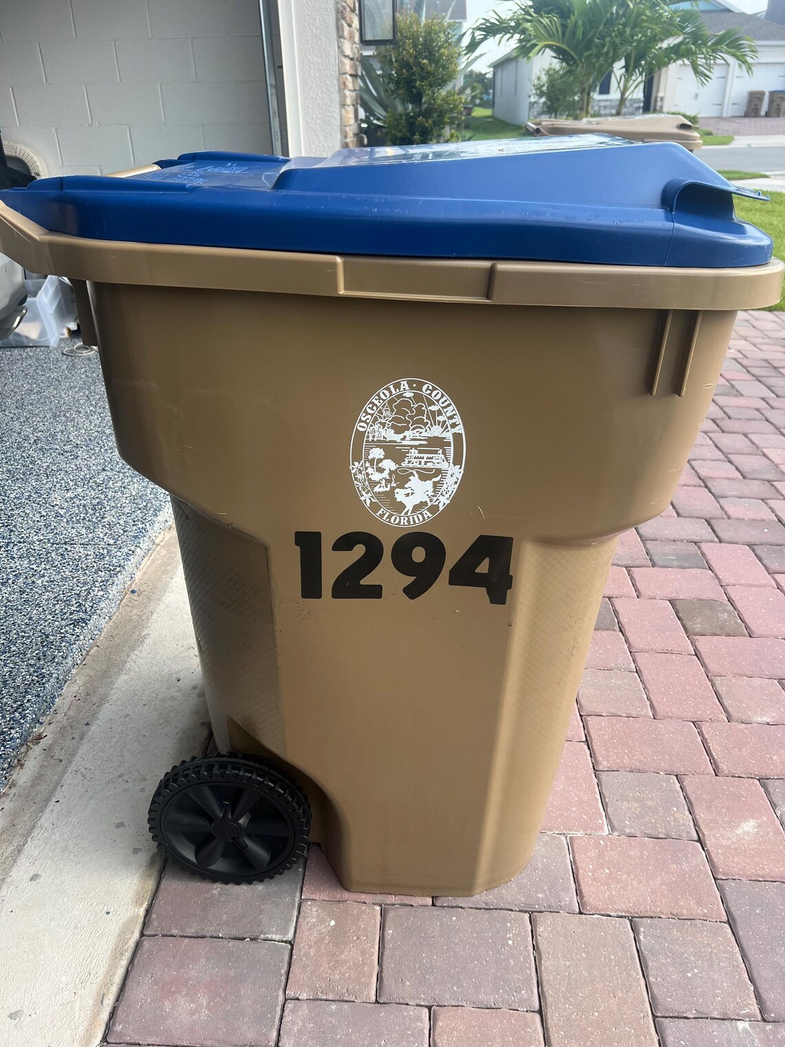 Garbage Can Decals Numerical Sticker for Outdoor Garbage Can - Etsy
