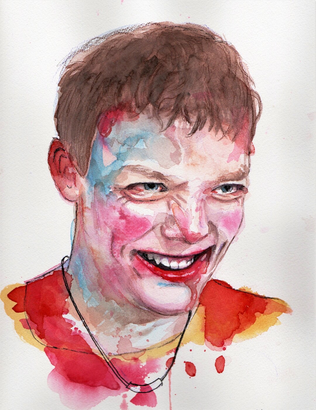 Stu Macher Scream Ghostface Art Print Etsy