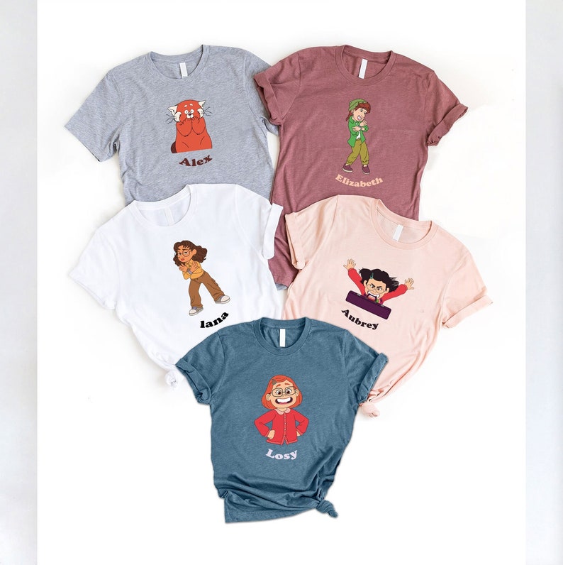 Turning Red Disney Shirt,disney Mei Lee,disney Miriam Mendelsohn ...